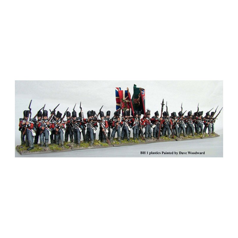 Perry Miniatures - Plastic Napoleonic British Line Infantry box set ...