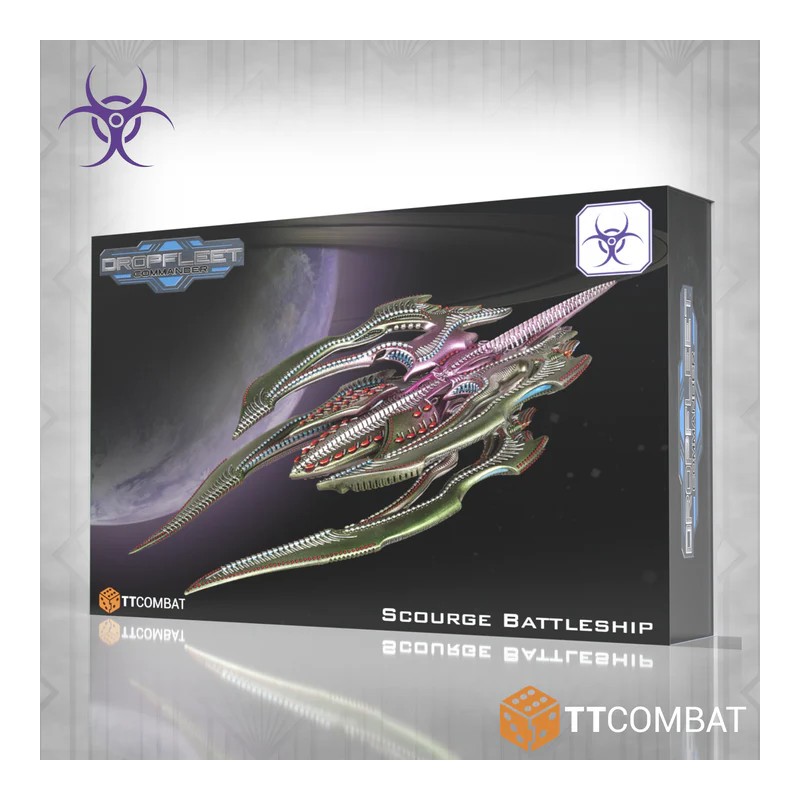 Préco - Dropfleet Commander - Scourge Battleship