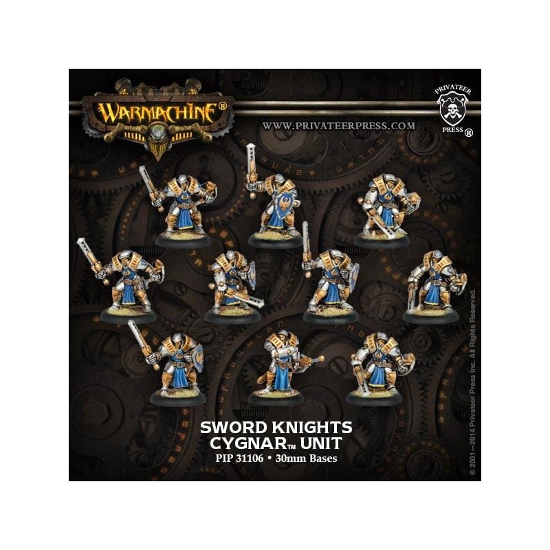 Warmachine - Cygnar - Sword Knights