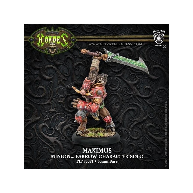 Warmachine - Hordes - Minions - Maximus