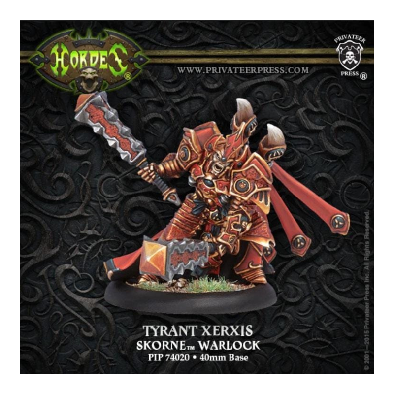 Warmachine - Hordes - Skorne - Tyrant Xerxis