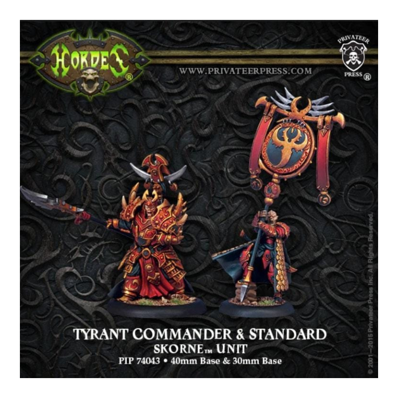 Warmachine - Hordes - Skorne - Tyrant Commander