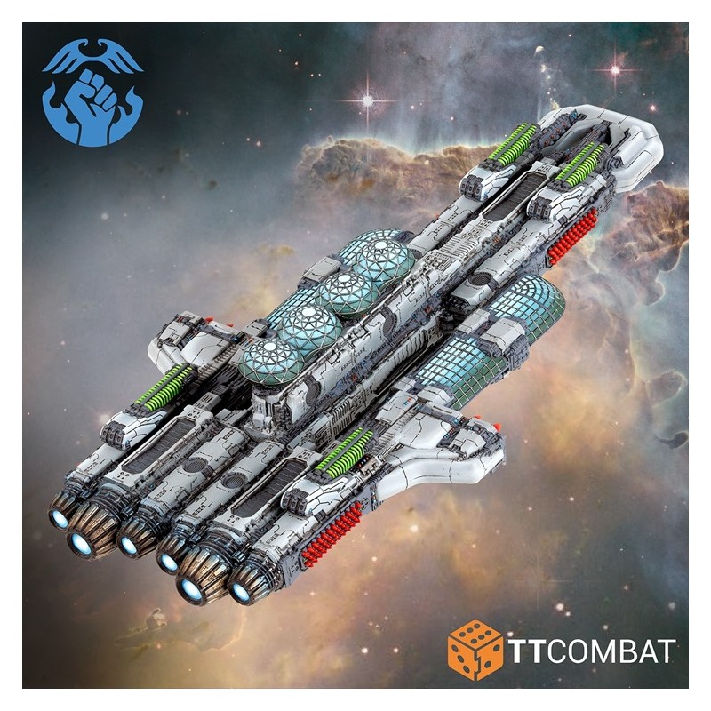 Préco - Dropfleet Commander - Resistance Dreadnought