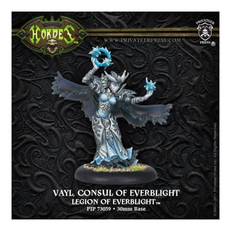 Warmachine - Hordes - Legion of Everblight - Vayl, Consul of Everblight