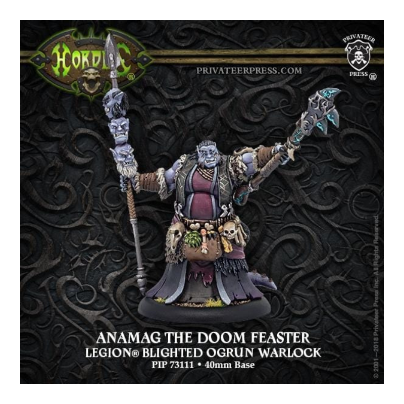 Warmachine - Hordes - Legion of Everblight - Anamag The Doom Feaster